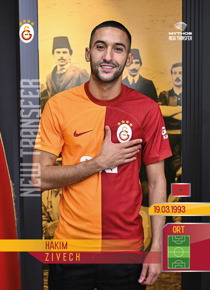 HAKIM ZIYECH Yeni Transfer Mythos Cards